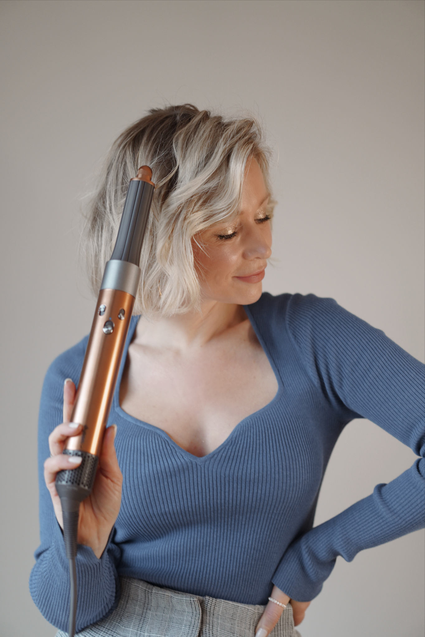 70s inspired Festive Glam mit dem Dyson Airwrap Multi-Styler - NO ENVY